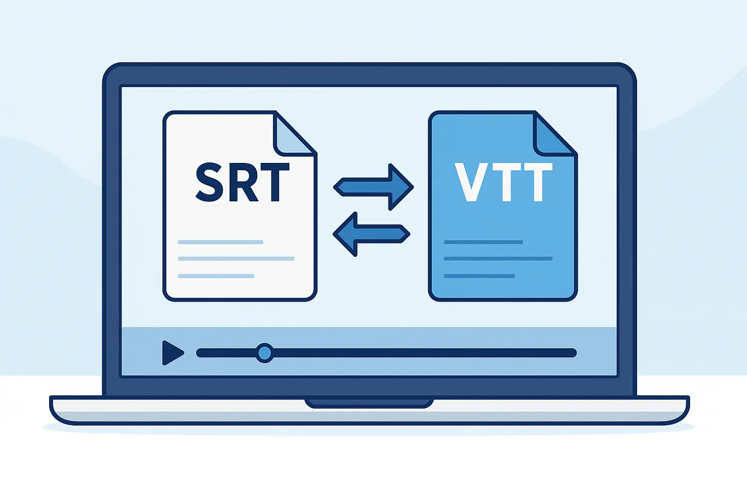 SRT vs VTT: Differences, Uses & How to Convert Subtitle Formats